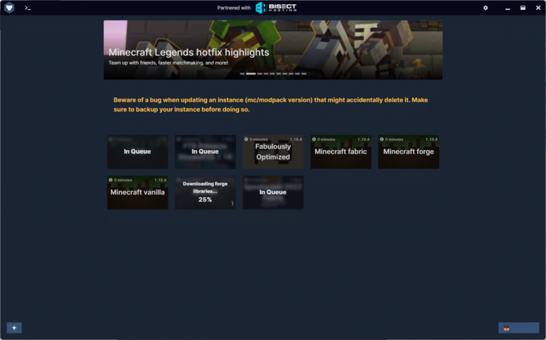 GDLauncher 1.20, 1.19.4 → 1.18.2 (Java Edition Launcher) — Shaders Mods